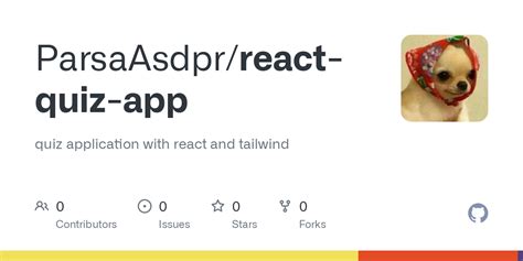 Github Parsaasdprreact Quiz App Quiz Application With React And