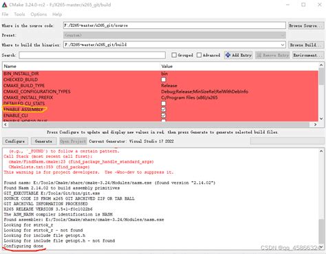 x265编译及开汇编 x265 gui csdn博客