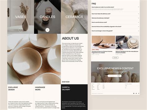 Ecommerce Website Design Concept By Dmitry Lauretsky For Ronas It Ui