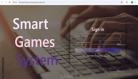 انشاء موقع العاب بالhtml css javascript خمسات