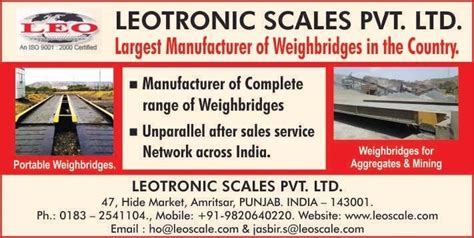 Leotronic Scales Pvt Ltd Linkedin