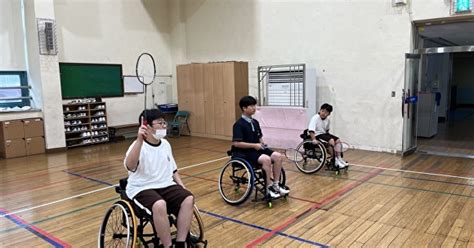 충주시장애인체육회 탄금중 장애인 체험 협력 수업