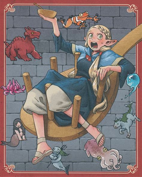 Marcille Donato Dungeon Meshi Image By Trigger Studio Zerochan Anime Image Board