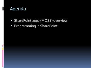 Sharepoint Programming Basic Pptx