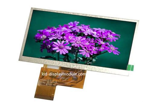 Anti Glare TFT LCD Display Module X Resistance Touch Screen O Clock Direction