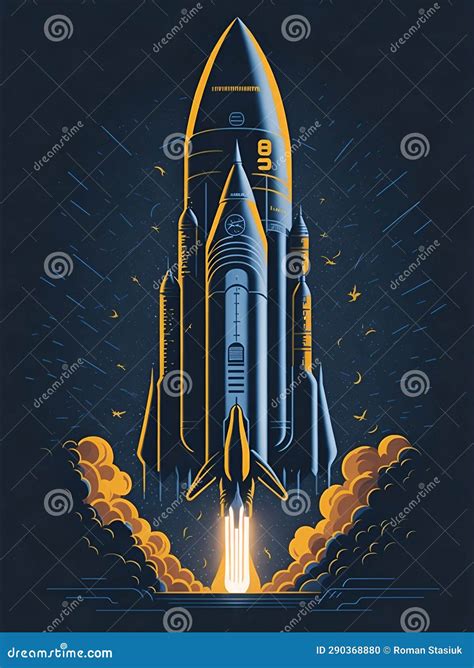 The Journey Of A Rocket Launch As It Defies Gravity And Soars Into