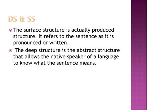 Deep Structure And Surface Structure Pptx Geology Science