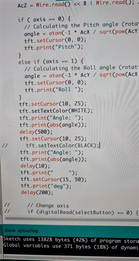 Need Help Im New To Arduino And Im Connecting A Mpu6050 To A Oled