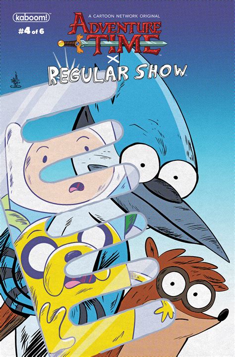 Adventure Time Regular Show 4 Fresh Comics