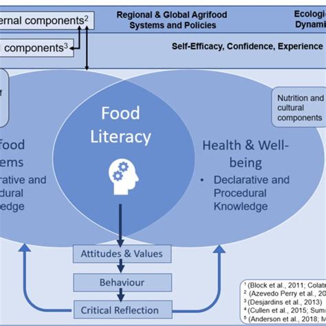 Conceptual Framework Of Food Literacy From A Systems Based Perspective