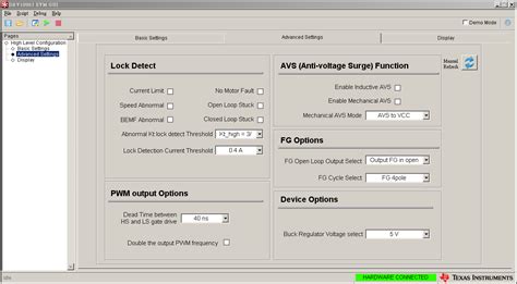 DRV10983EVM DRV10983GUI Can Not Connect DRV10983EVM Motor Drivers