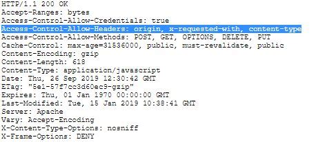 Access Control Allow Headers Access Control