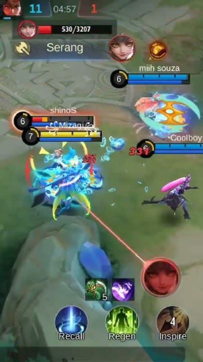 Mobile Legends Bang Bang 😂 Karrie Lagi Sakit Sakitnya Youtube