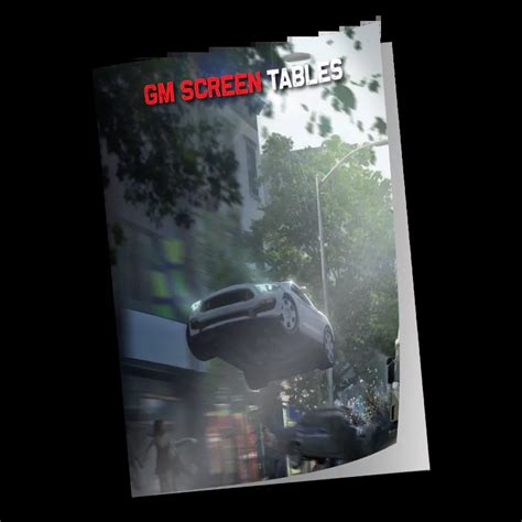Gm Screen Tables Evil Genius Games