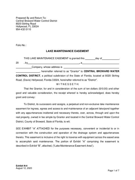 Fillable Online Revocable License Agreement To Encroach Into Easement