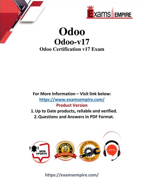 PPT Odoo V Questions And Answers PDF Dumps PowerPoint Presentation ID
