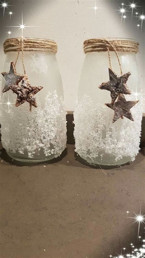 Diy Snowy Mason Jar Luminaries Artofit
