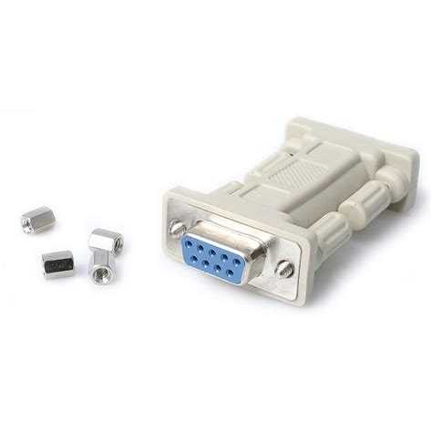 Serial Null Modem Adapter Ff Db9 Cables And Db25 Cables