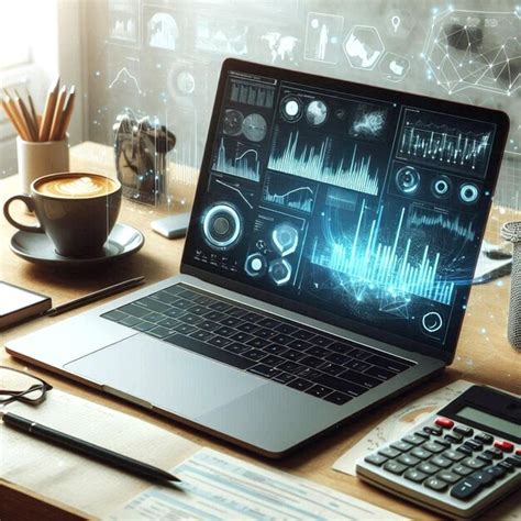 Business Professionals Analyzing Realtime Data And Interactive Visual Dashboards Premium Ai