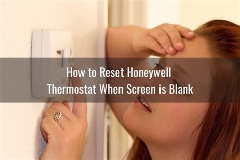 How To Reset Honeywell Thermostat Ready To DIY