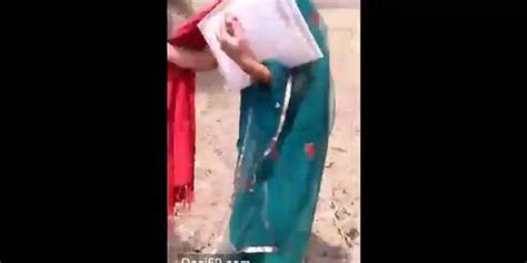Desi Couples Caught In Village Village Outdoor