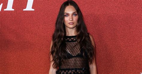 Maddie Zieglers See Through Mesh Outfit At Varietys Power Of Young