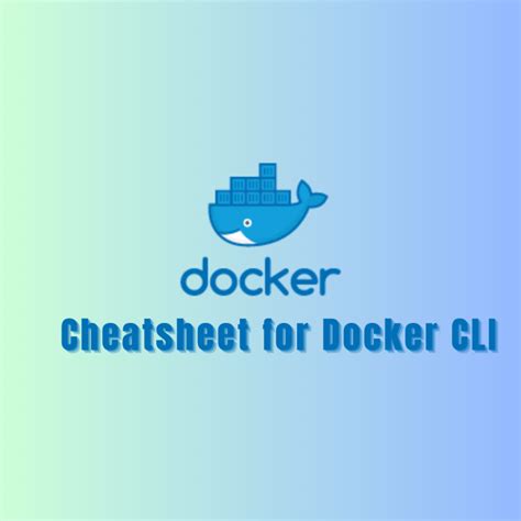 Mahbubur R On Linkedin Docker Cheat Sheet