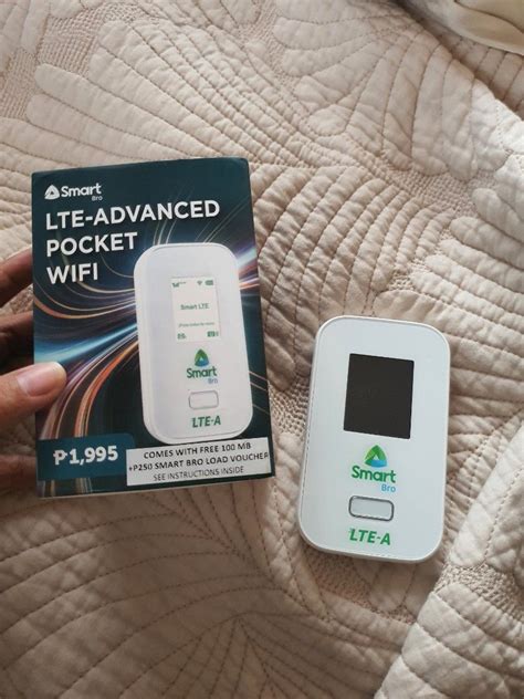 Smart Lte Advanced Pocket Wifi Mobile Phones Gadgets Other Gadgets On Carousell