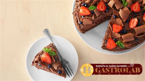 Disfruta una tarta de chocolate fría para Navidad sin horno y fácil de