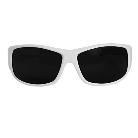 Edge Eyewear Hz146 A2 Caraz Apocalypse Smoke Lens Safety Glasses White