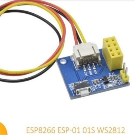 Jual ES8266 ESP 01 ESP 01S RGB MODULE SHIELD WS2812 WS2812B ARDUINO UNO