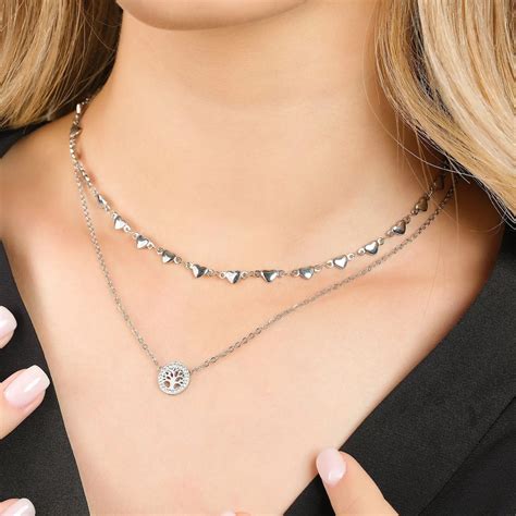 Collana Donna Luca Barra Ck1768 Emmezeta Gioielli