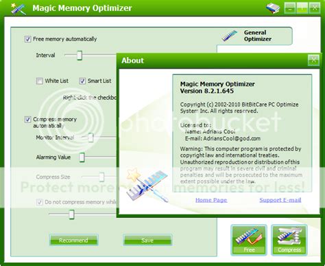 Download Bitbitcare Magic Memory Optimizer V8 2 1 645 By Adrian Dennis