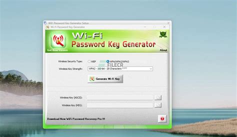 Wifi Password Key Generator 11 0 Free Download Filecr