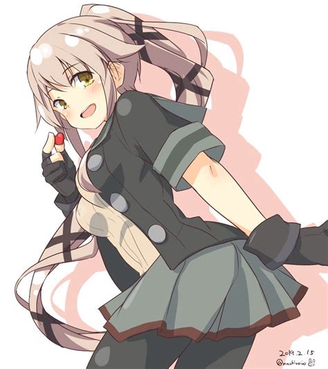 Safebooru 1girl Bike Shorts Black Gloves Black Jacket Black Ribbon