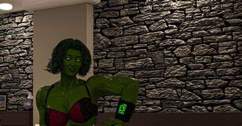 #shehulk Aiko Hulk is ready for her wife - Lollyn96のイラスト - pixiv