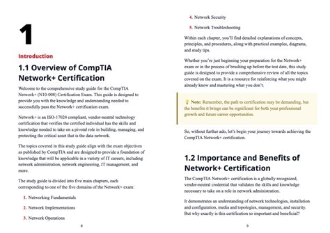Comptia Network N Self Paced Study Notes