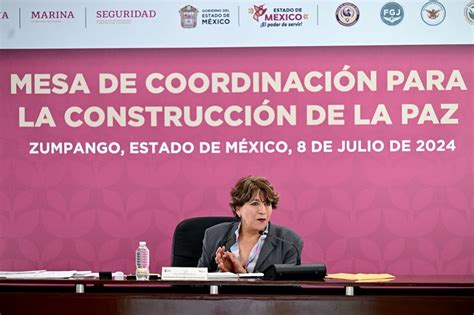 Disminuyen Delitos De Alto Impacto En Zumpango Delfina Gómez