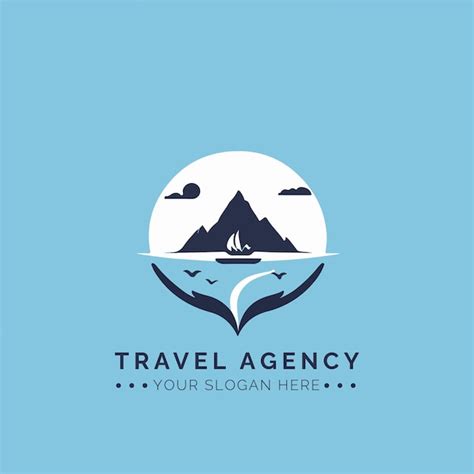 Premium Vector Travel Agency Logo Concept For Company And Branding