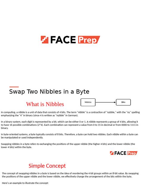3 swap two nibbles in a byte pdf bit computer data