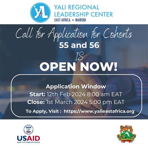 2024 Yali Regional Leadership Center East Africa Cohorts 55 And 56