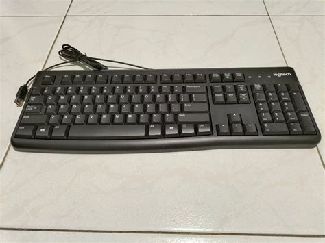 Logitech Wired Keyboard Computers Tech Parts Accessories Computer Keyboard On Carousell