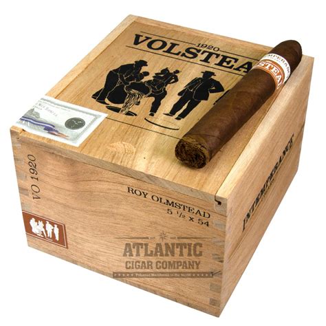 Roma Craft Intemperance Volstead Vo 1920 Roy Olmstead Belicoso Atlantic Cigar Company