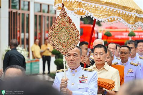 ร่วมพิธีฉลองสัญญาบัตร พัดยศ และผ้าไตรพระราชทาน พระเทพพัชรบัณฑิต ถนอม ป