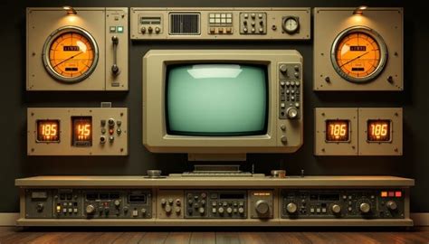 Free Vintage Tech Console Photo Vintage Retro Console Download At Stockcake