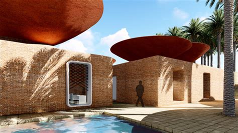 This Concave Roof System Collects Rainwater In Arid Climates Archdaily