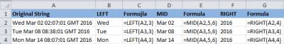 How To Use The String Functions LEFT RIGHT MID And LEN