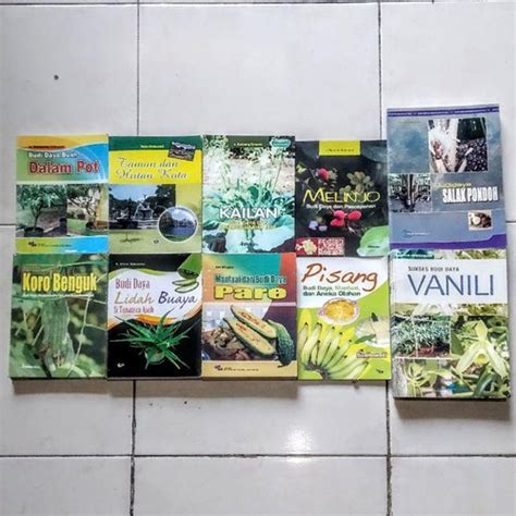 Jual Buku BUDIDAYA TANAMAN BUDIDAYA HEWAN VANILI SALAK PONDOK PARE Palawija Jakarta