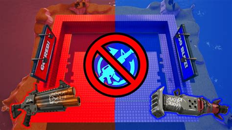 NO RELOADS Red VS Blue Team Rumbl 6472 7076 0944 By Ackbars Fortnite Creative Map Code