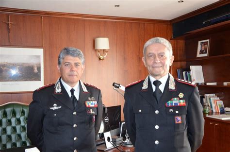 Il Generale Di Corpo DArmata Antonio De Vita In Visita Al Comando Provinciale Dei Carabinieri